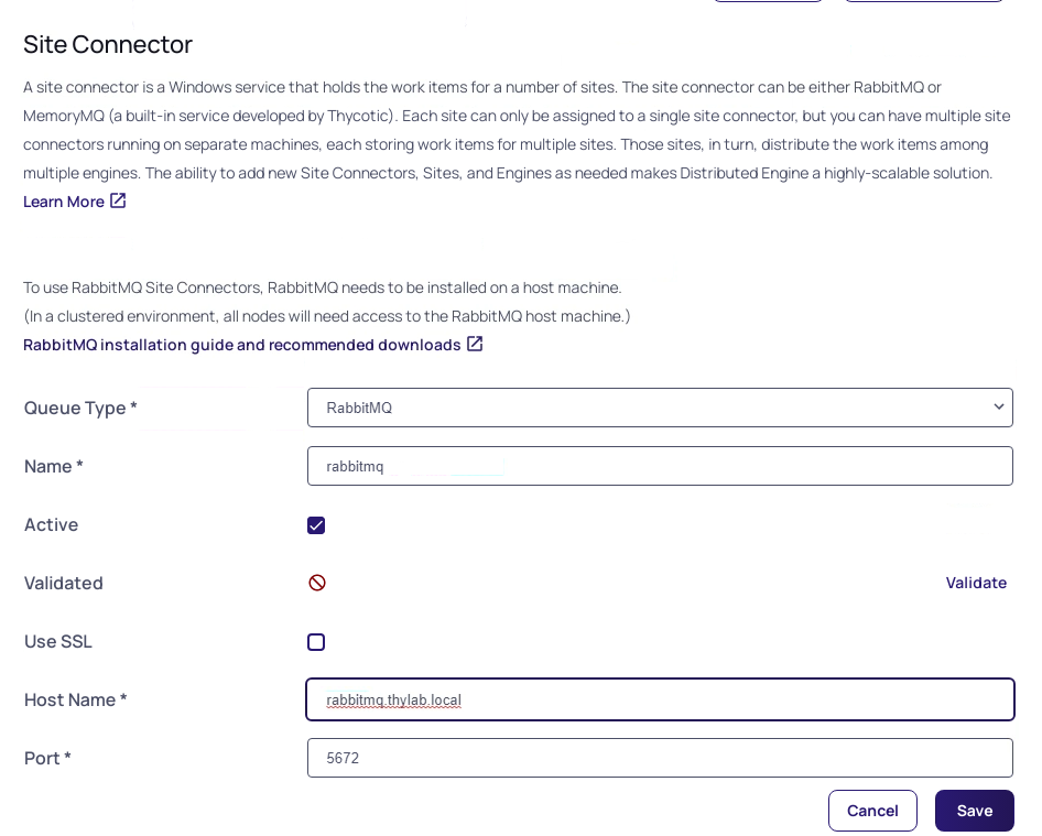 Configure Site Connector - Secret Server Advanced