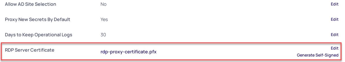 Proxying SSh and RDP - Secret Server Advanced