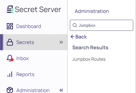 SSH Jumpbox - Secret Server