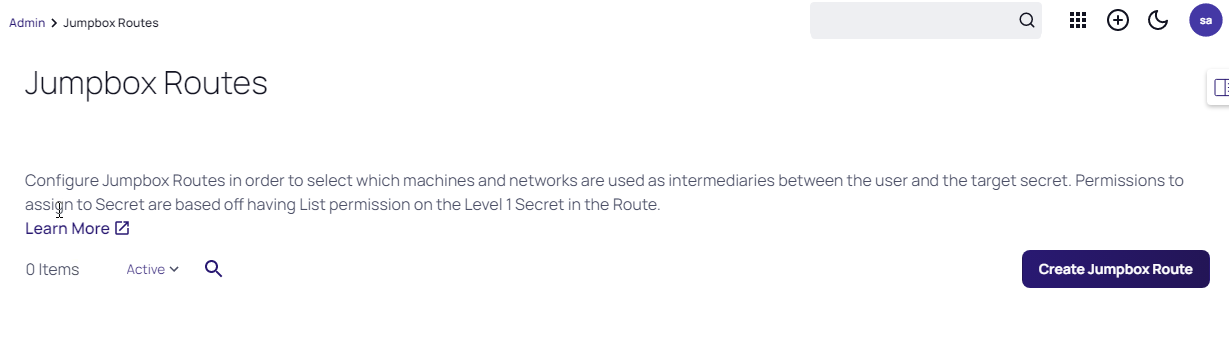SSH Jumpbox - Secret Server