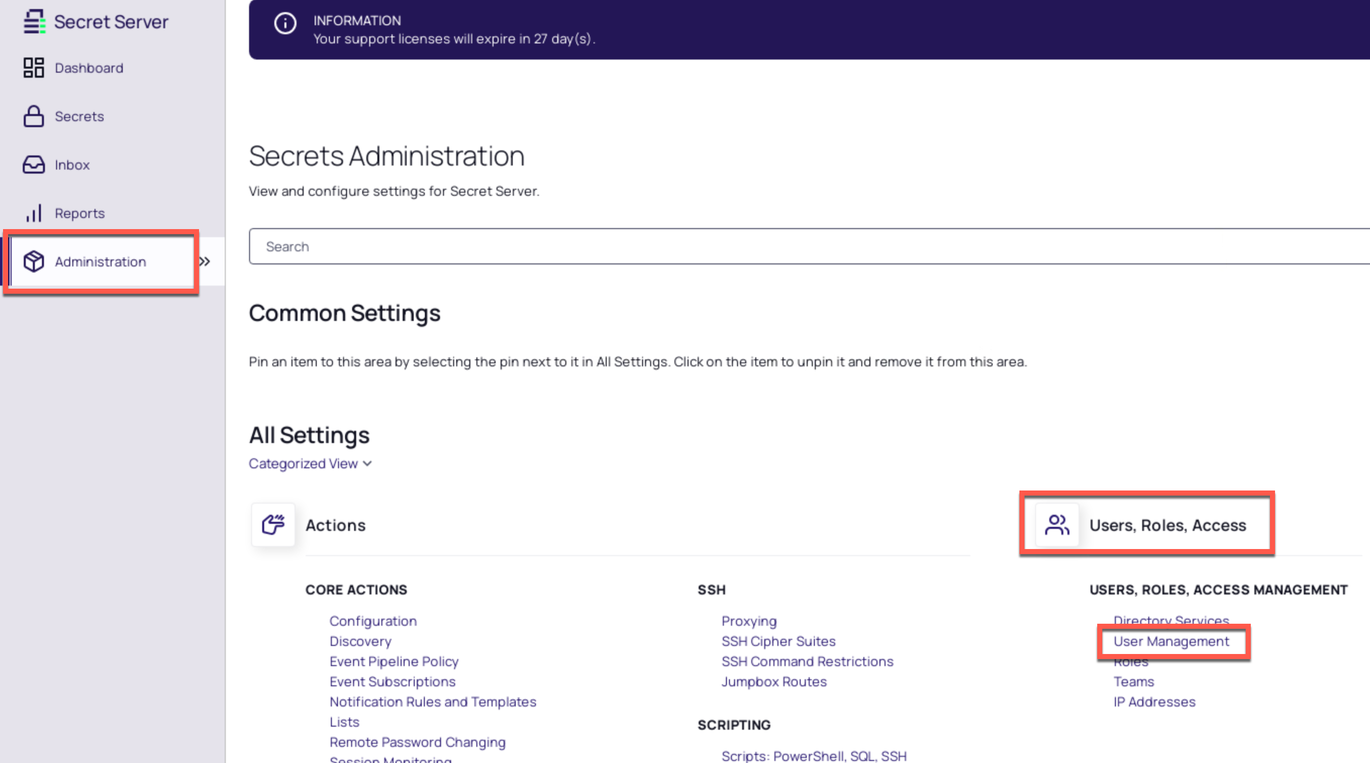 Users, Groups and Roles - Secret Server