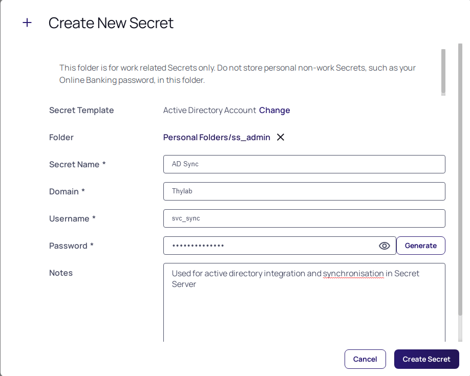 Users, Groups and Roles - Secret Server