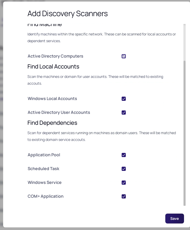 Discovery - Secret Server